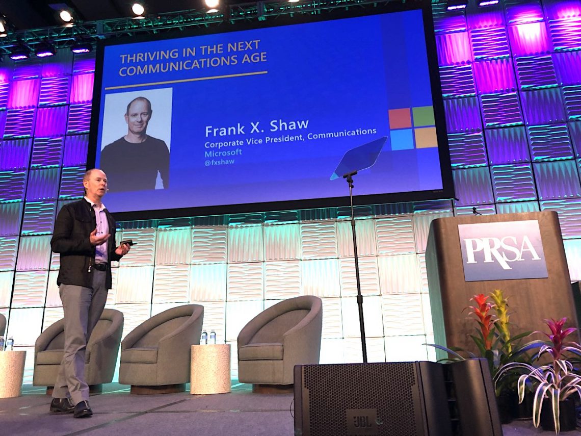 Conference Recap: Microsoft’s Frank X. Shaw on Thriving in the Next ...