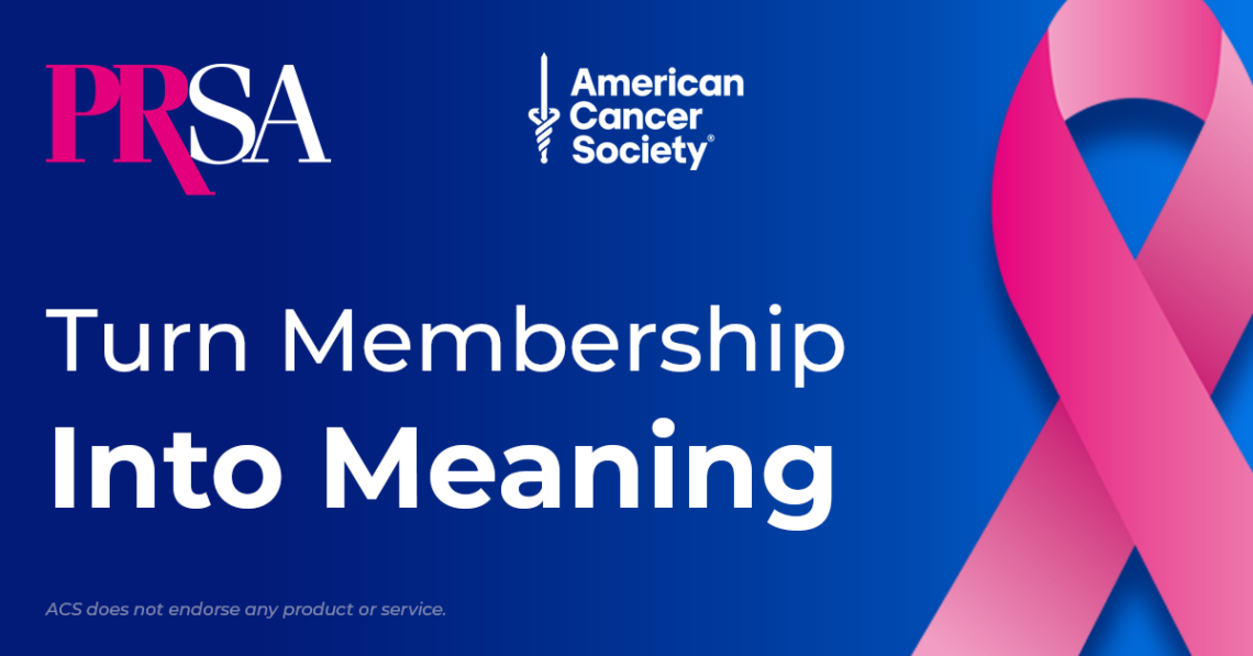 Turn Membership Into Meaning: PRSA Goes Pink to Fight Breast Cancer - PRsay